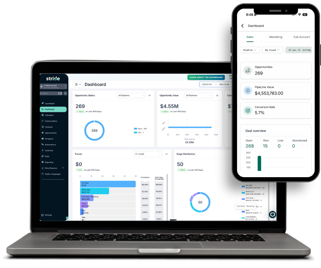 Stride CRM | Close 3X More Land Deals Without Working More Hours
